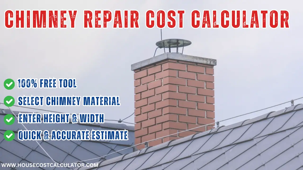 Chimney Repair Cost Calculator | Get Instant & Accurate Estimate