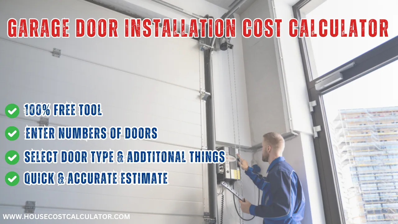 Garage Door Installation Cost Calculator | Get Free Estimate